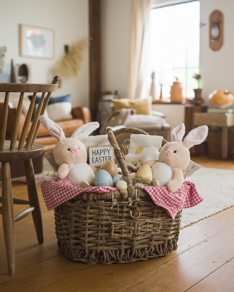 42 Farmhouse Easter Decor Ideas 2025: DIY, Rustic, Vintage & Modern ...