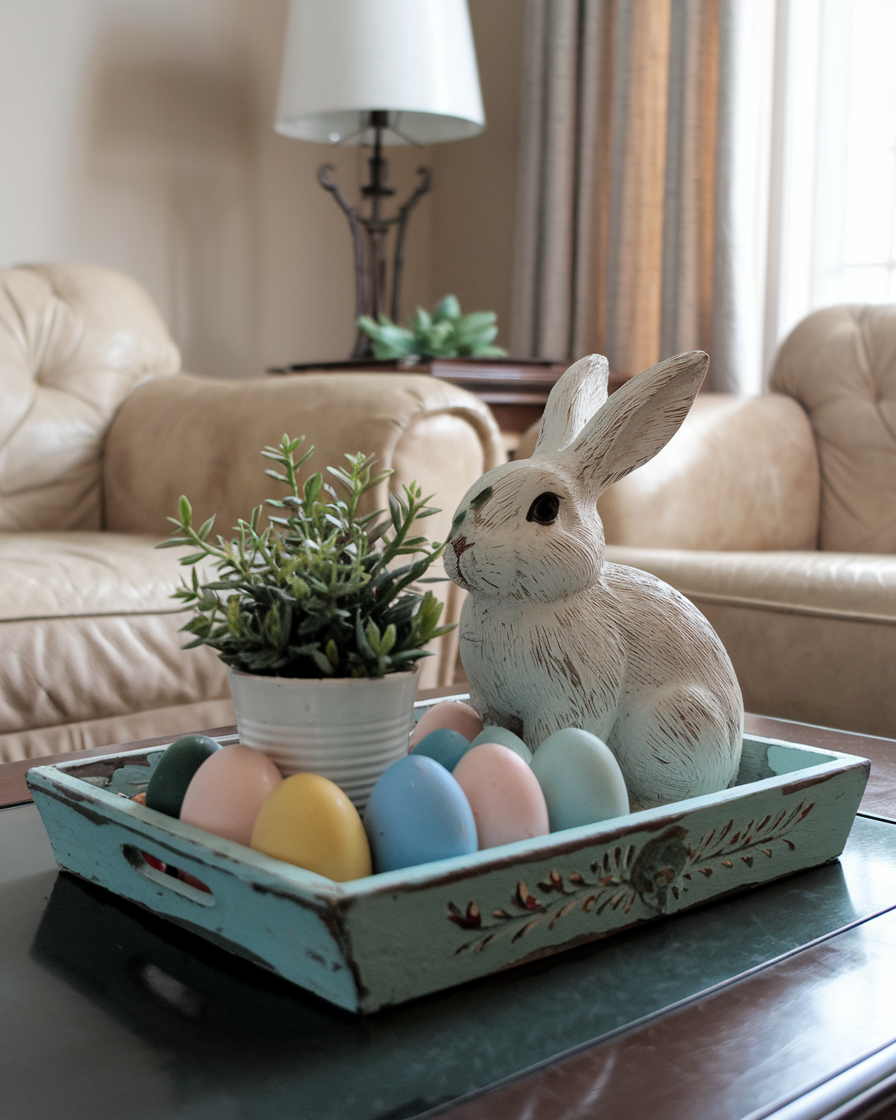 42 Farmhouse Easter Decor Ideas 2025: DIY, Rustic, Vintage & Modern ...