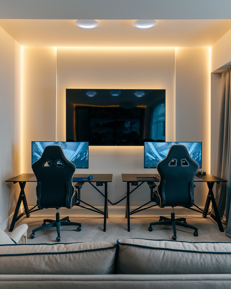 32 Best Gaming Room Setup Ideas for 2025 | Aesthetic, Minimalist ...