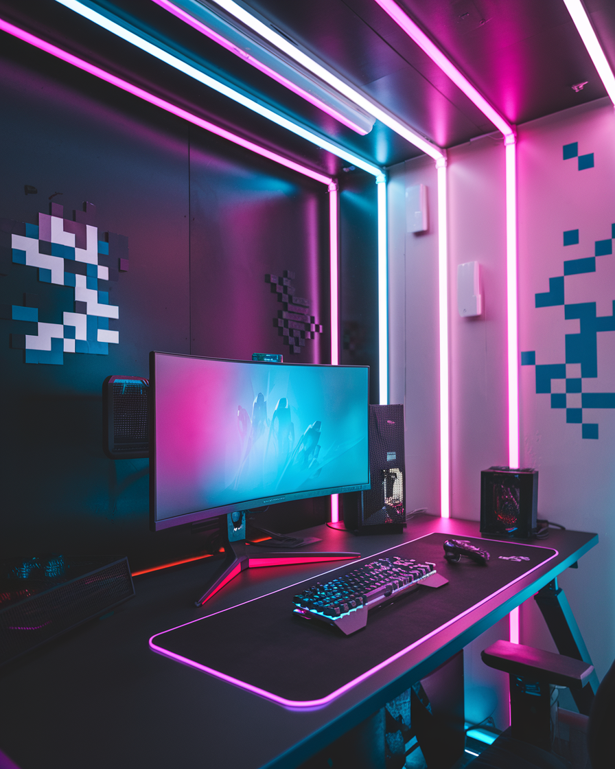 32 Best Gaming Room Setup Ideas for 2025 | Aesthetic, Minimalist ...