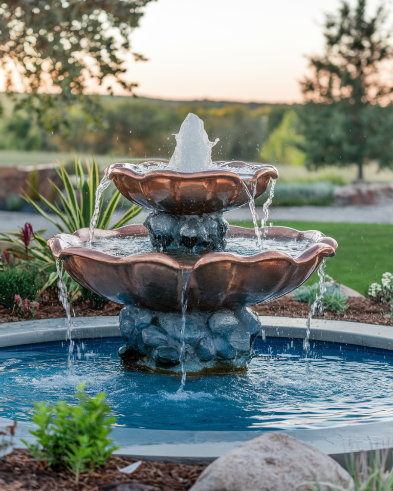 35 Outdoor Fountain Ideas for 2025 – Modern, DIY, Solar, Natural Rock ...
