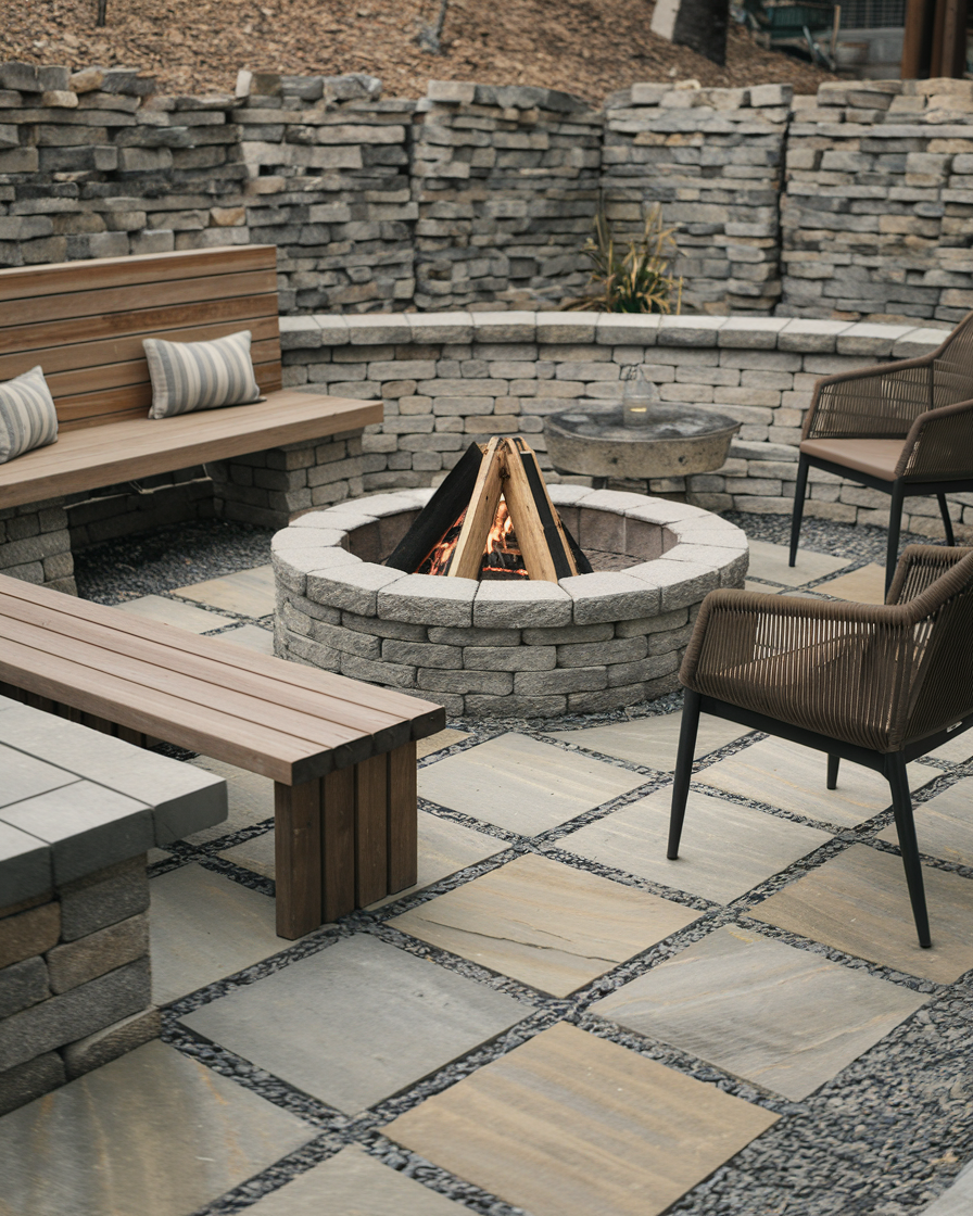 Outdoor Fire Pit Area 2025: 48 Innovative Ideas for Stylish, Cozy ...
