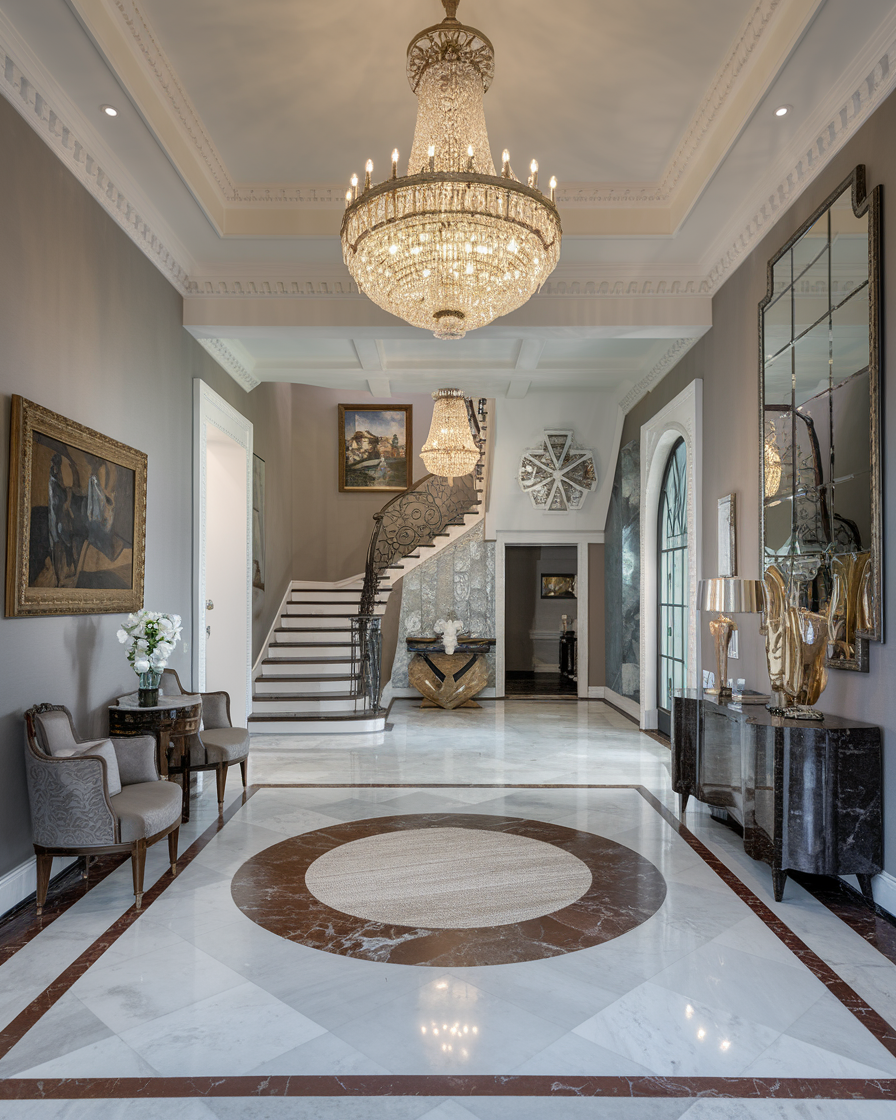 37 Entrance Hall Ideas 2025 for a Stylish Home Modern, Rustic, Luxury ...