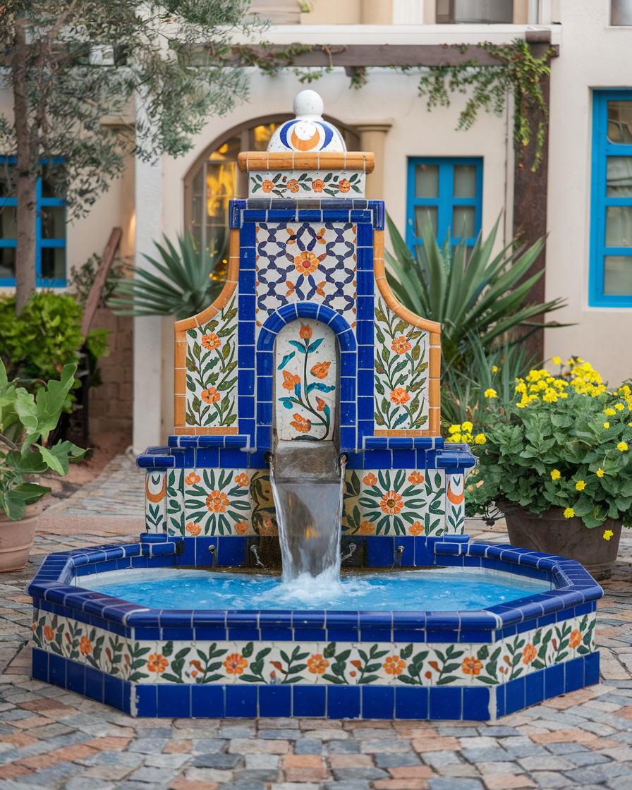 35 Outdoor Fountain Ideas for 2025 – Modern, DIY, Solar, Natural Rock ...