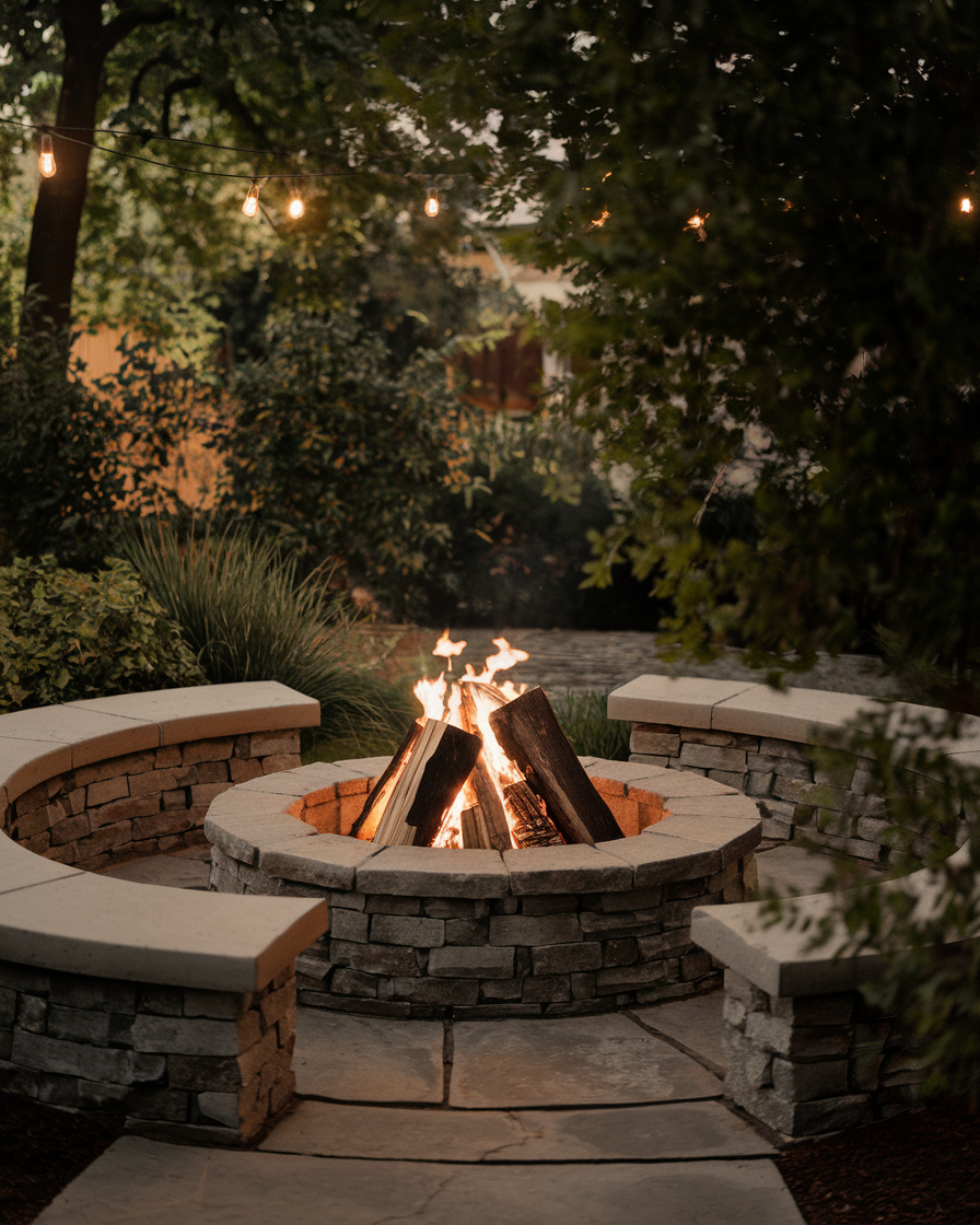 Outdoor Fire Pit Area 2025: 48 Innovative Ideas for Stylish, Cozy ...