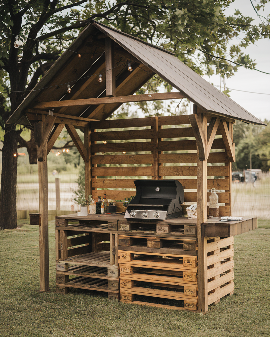 37 Outdoor BBQ Area With Roof Ideas 2025 – Stylish Designs, Small ...