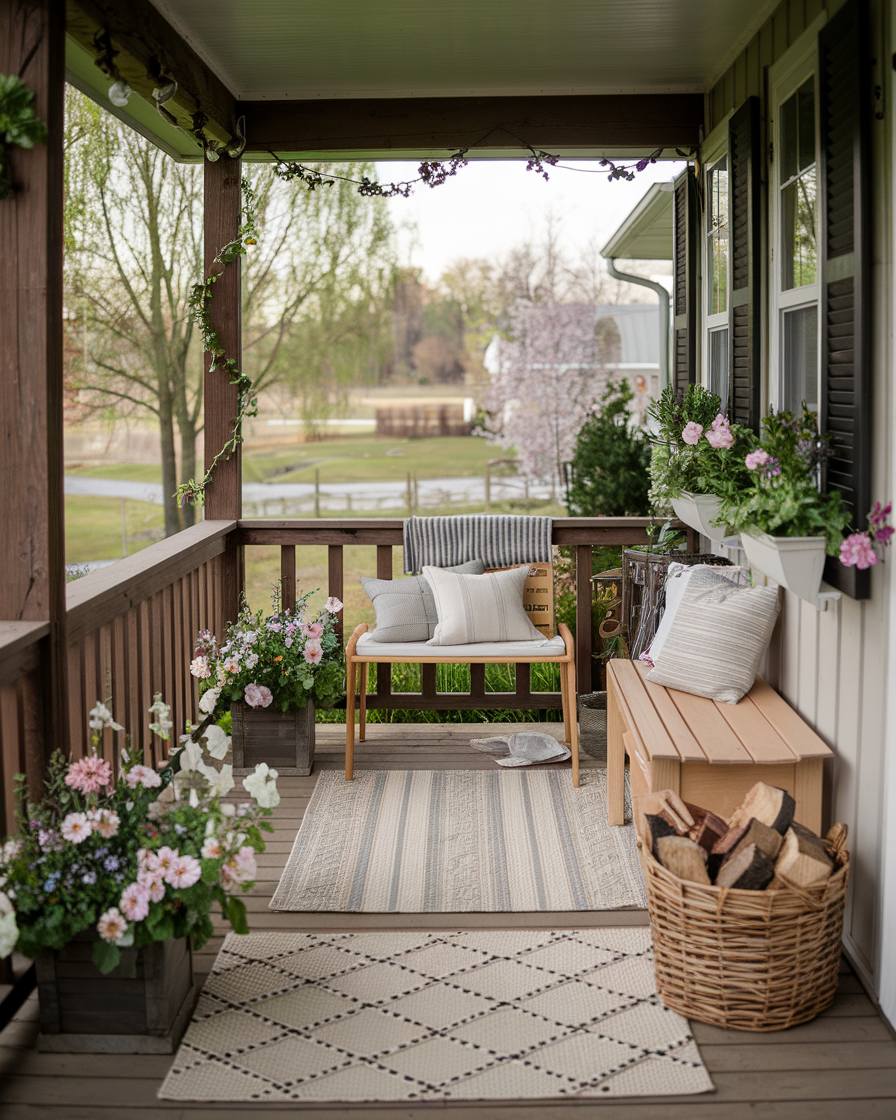 39 Stunning Spring Outdoor Decor Ideas 2025 to Refresh Your Porch ...