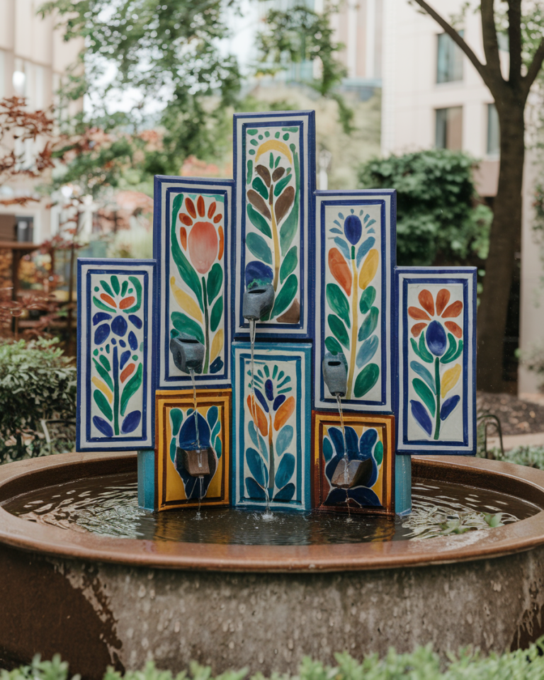 35 Outdoor Fountain Ideas for 2025 – Modern, DIY, Solar, Natural Rock ...