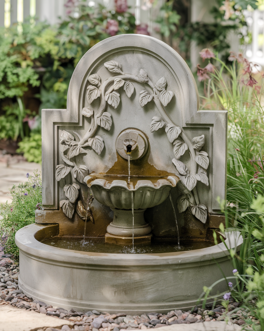 35 Outdoor Fountain Ideas for 2025 – Modern, DIY, Solar, Natural Rock ...