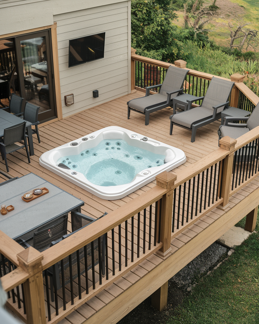 42 Jacuzzi Outdoor Ideas 2025 to Transform Your Backyard Into a Stylish and Relaxing Spa Retreat