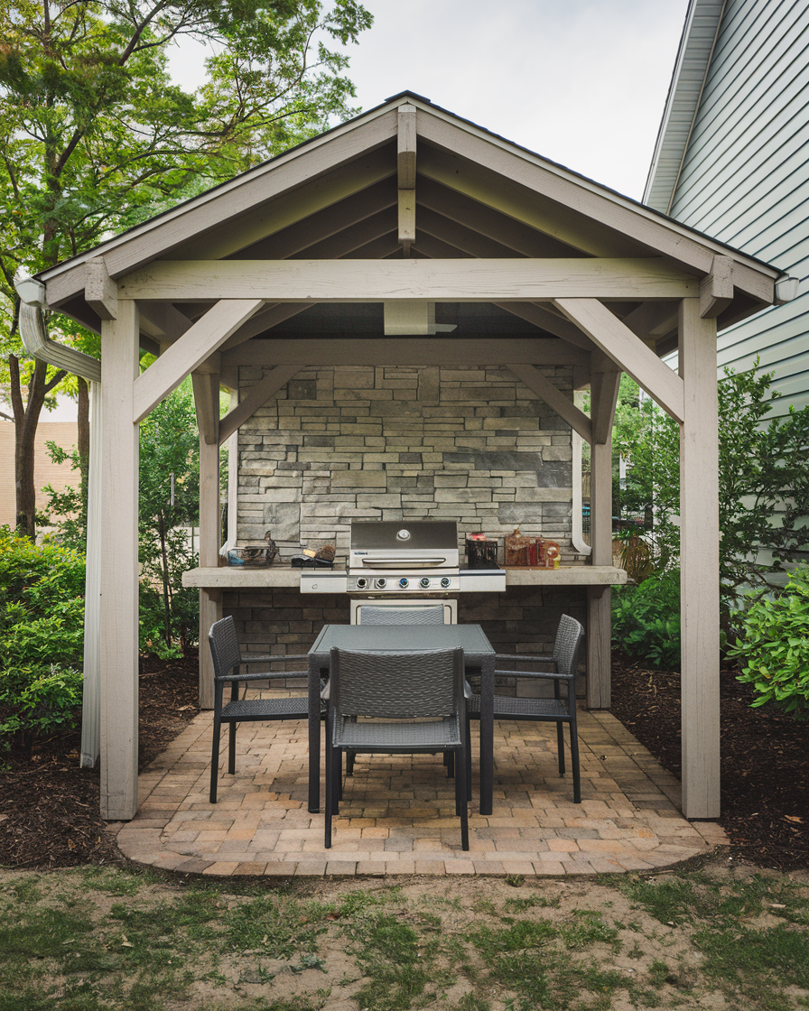 38 Outdoor BBQ Area 2025 Ideas for Stylish & Functional Backyard ...