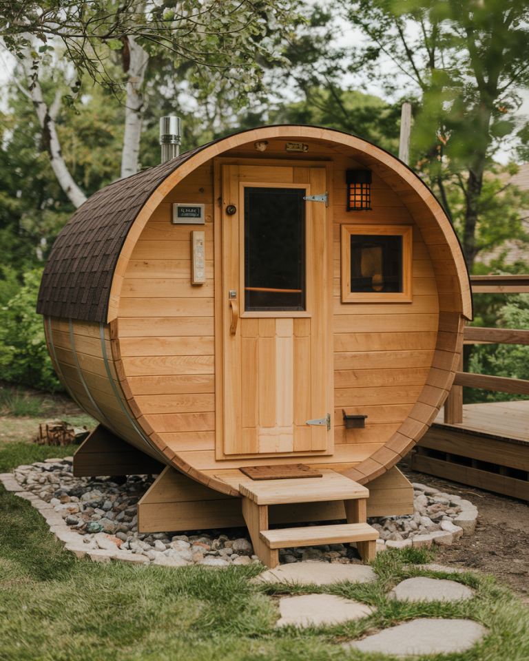36 Outdoor Sauna Ideas 2025 for Backyards – Modern, DIY, Rustic ...