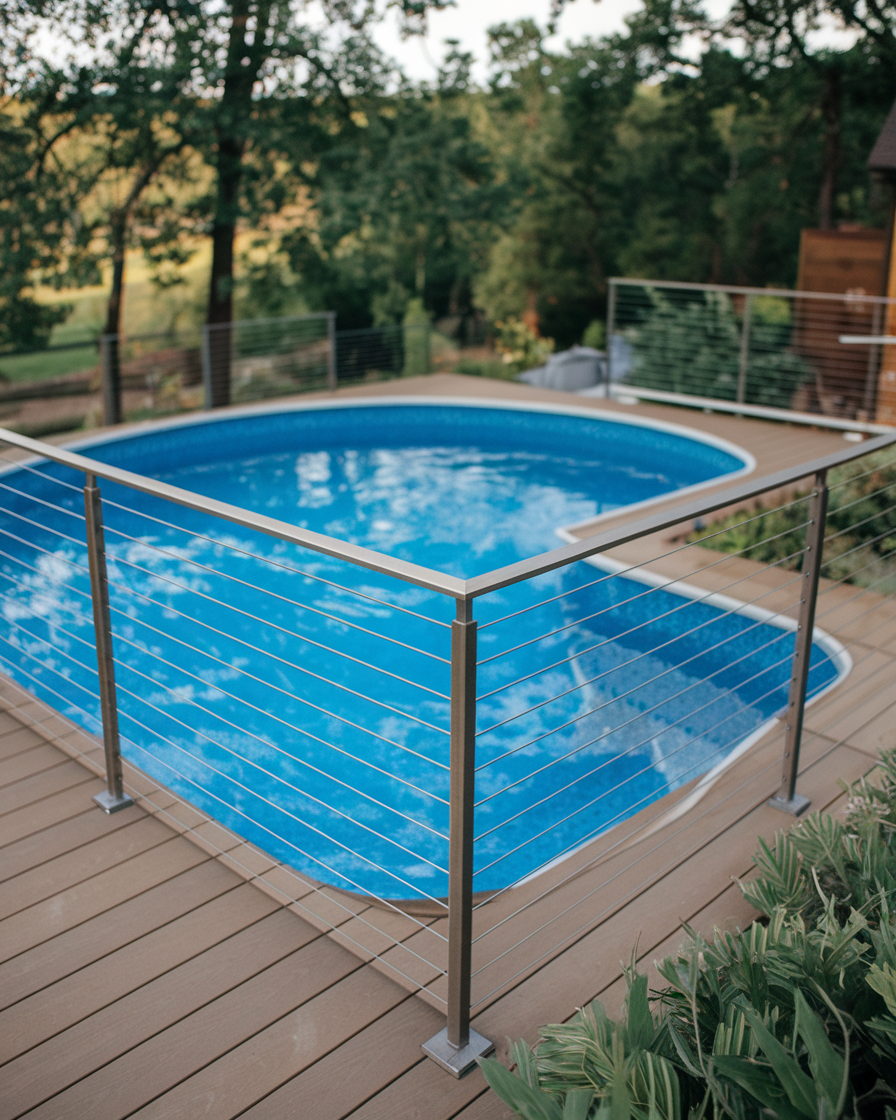 41 Above Ground Pool Deck Ideas 2025 – Stylish, Budget-Friendly & DIY ...