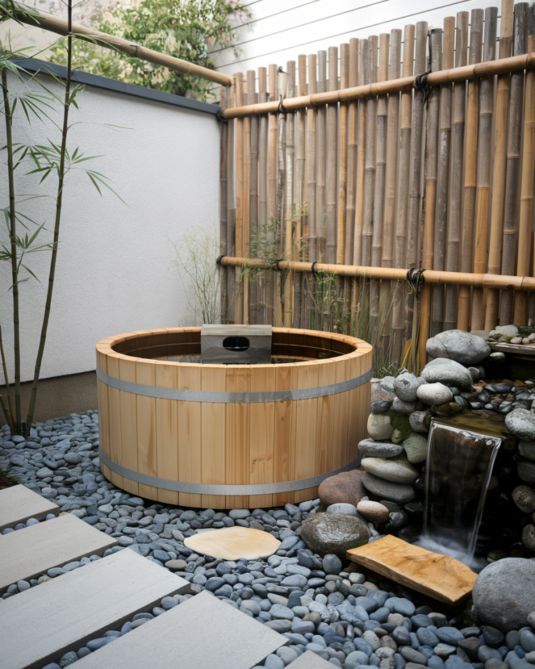 Surprising Outdoor Japanese Soaking Tub Pictures