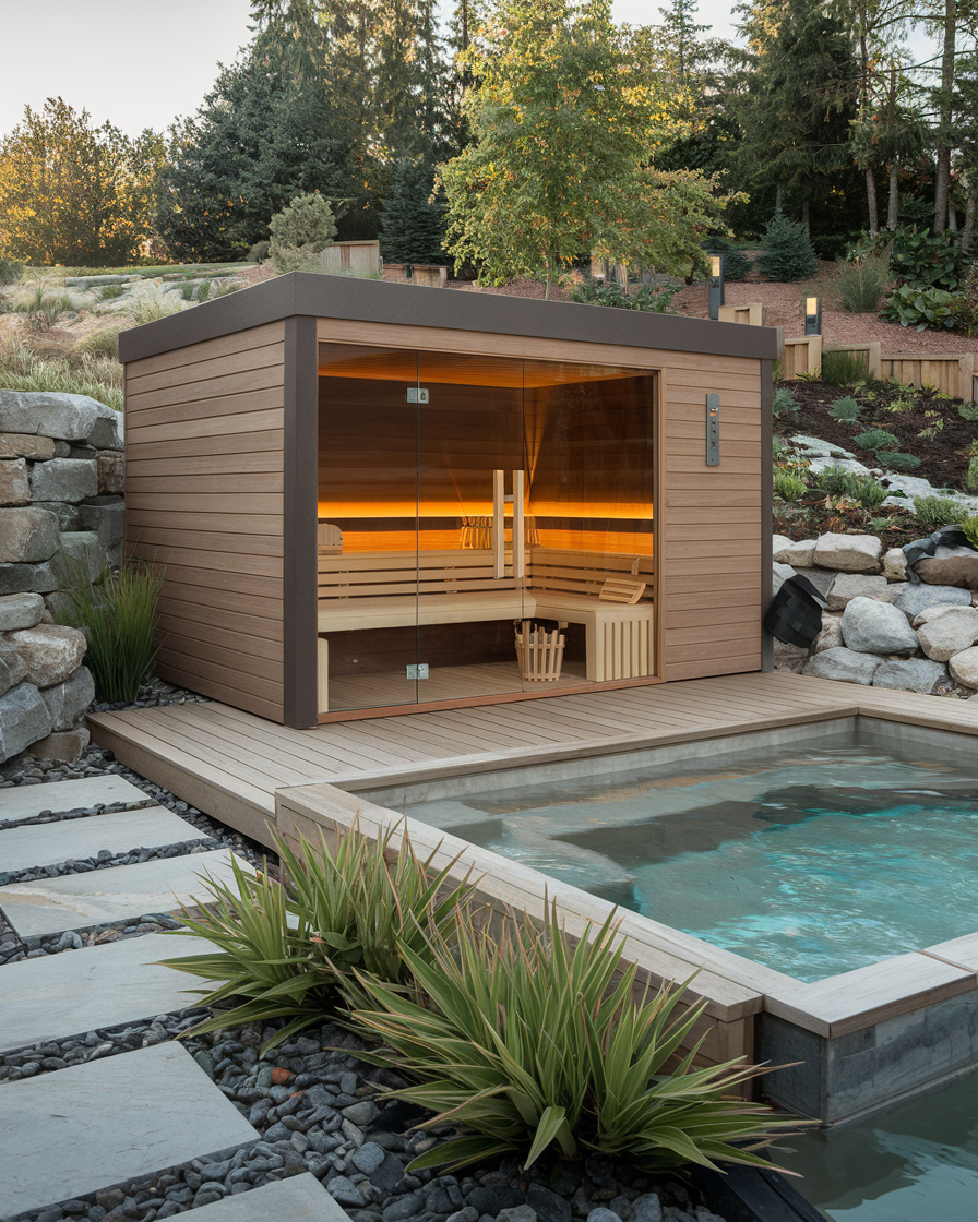 36 Outdoor Sauna Ideas 2025 for Backyards – Modern, DIY, Rustic ...