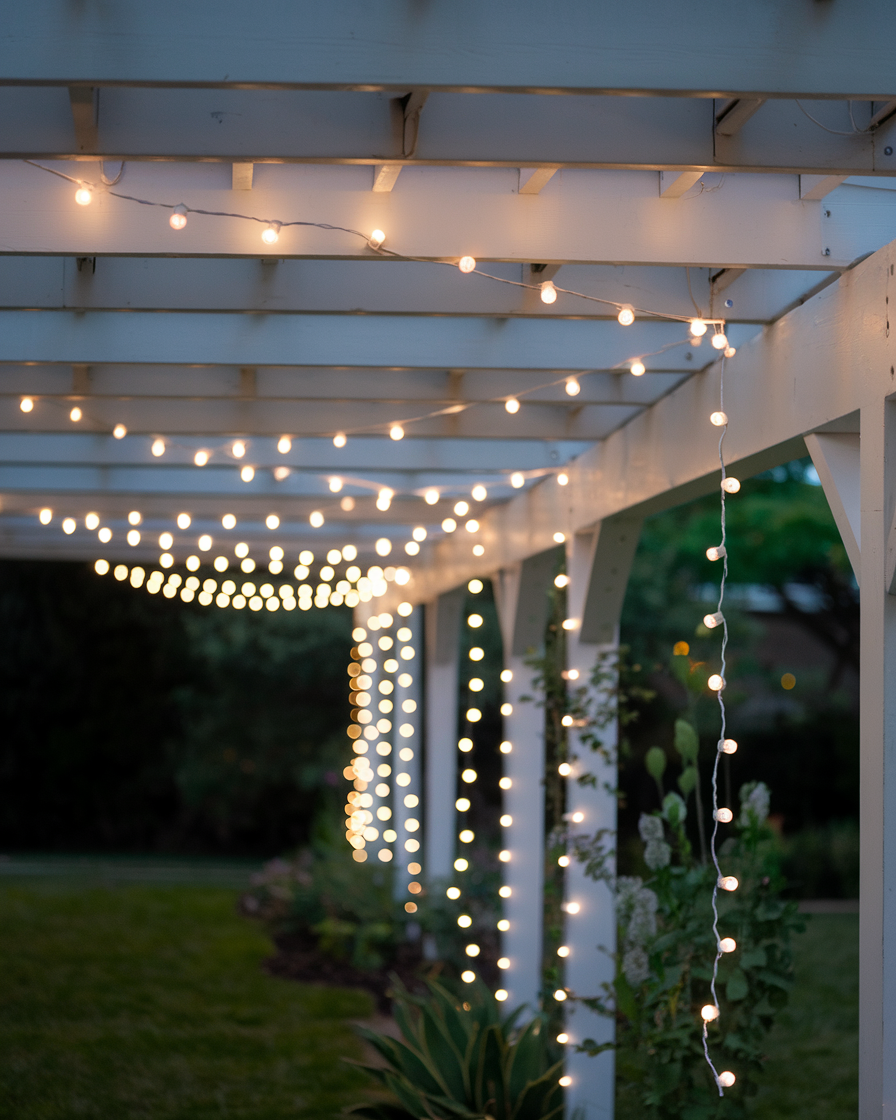 38 Outdoor Patio Lights 2025 Ideas to Transform Your Backyard, Pergola ...