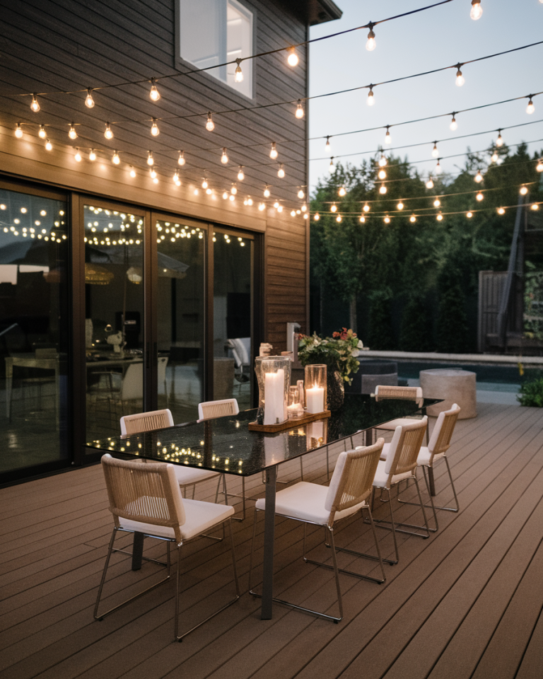 37 Outdoor String Lights Ideas 2025 – Stunning Backyard, Patio, Deck & Poolside Lighting Inspiration