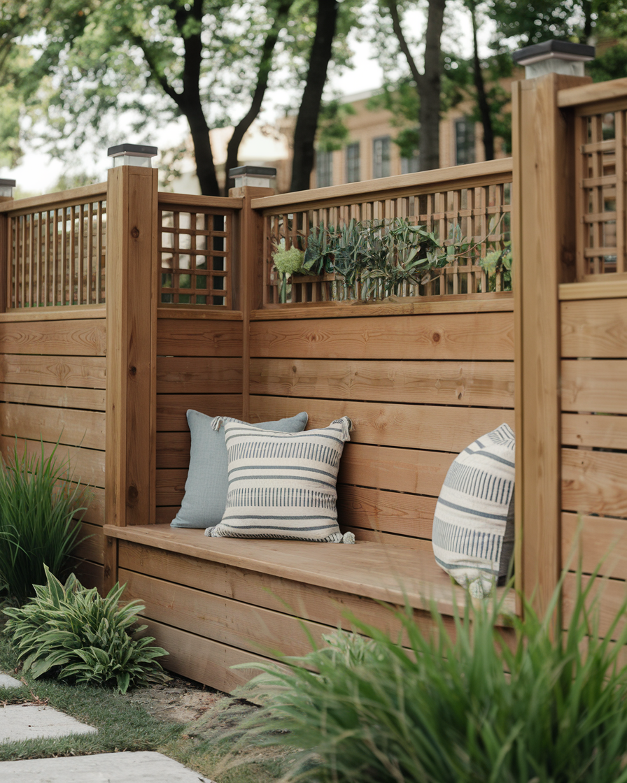 40 Stunning Garden Wood Fence Ideas for 2025 – Modern, Cottage, DIY ...