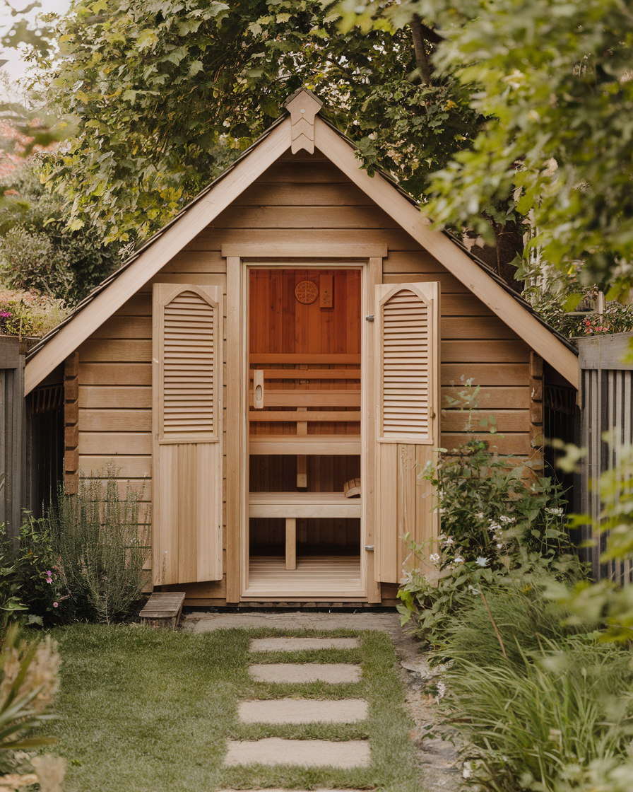 36 Outdoor Sauna Ideas 2025 for Backyards – Modern, DIY, Rustic ...