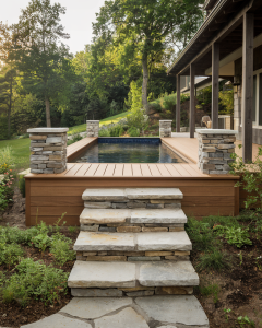 41 Above Ground Pool Deck Ideas 2025 – Stylish, Budget-Friendly & DIY ...