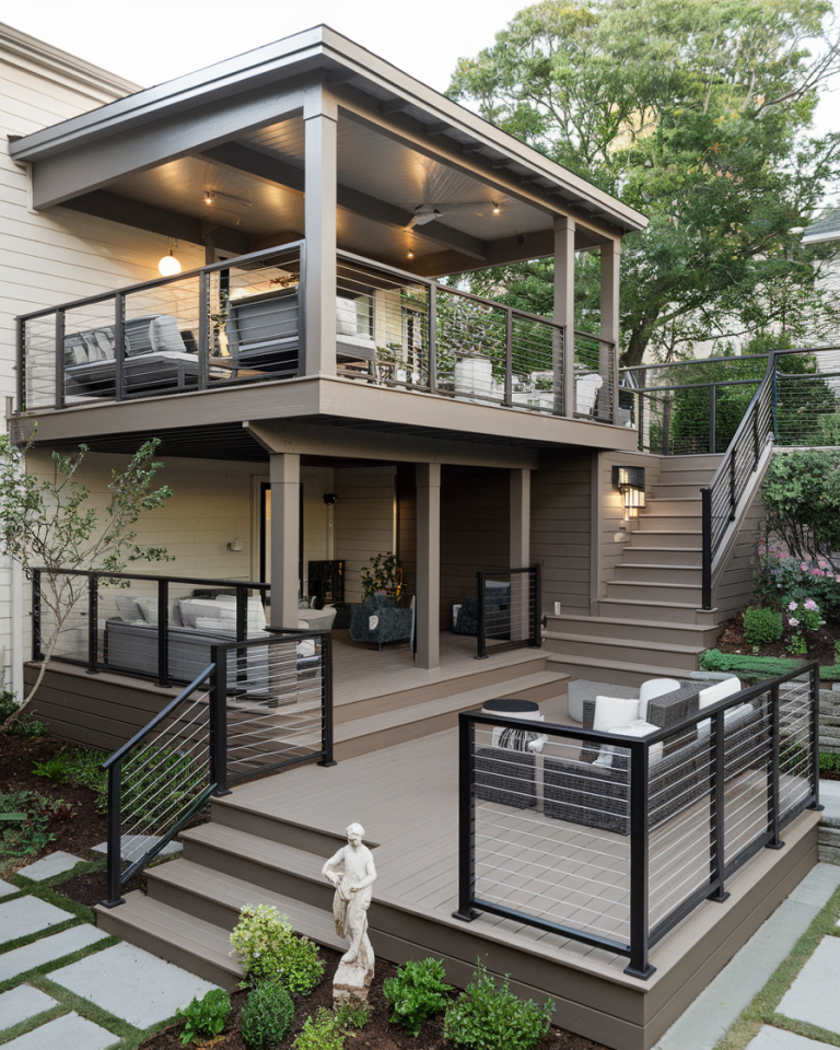 33 Porch Ideas 2025 for Front, Back, and Enclosed Spaces Including Cozy ...