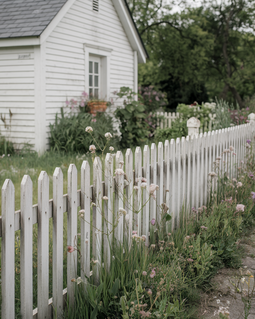 40 Stunning Garden Wood Fence Ideas for 2025 – Modern, Cottage, DIY ...