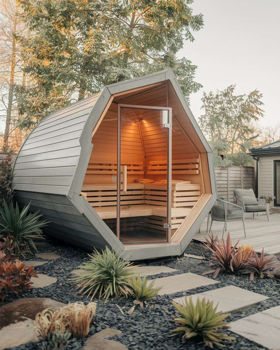 36 Outdoor Sauna Ideas 2025 for Backyards – Modern, DIY, Rustic ...