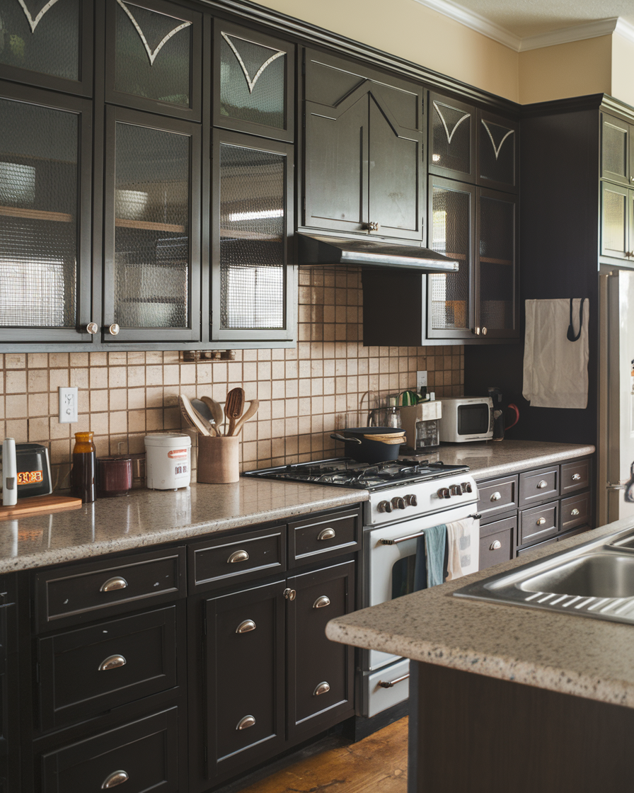 Dark Kitchen Cabinets 2025: 33 Stunning Design Ideas for Modern ...