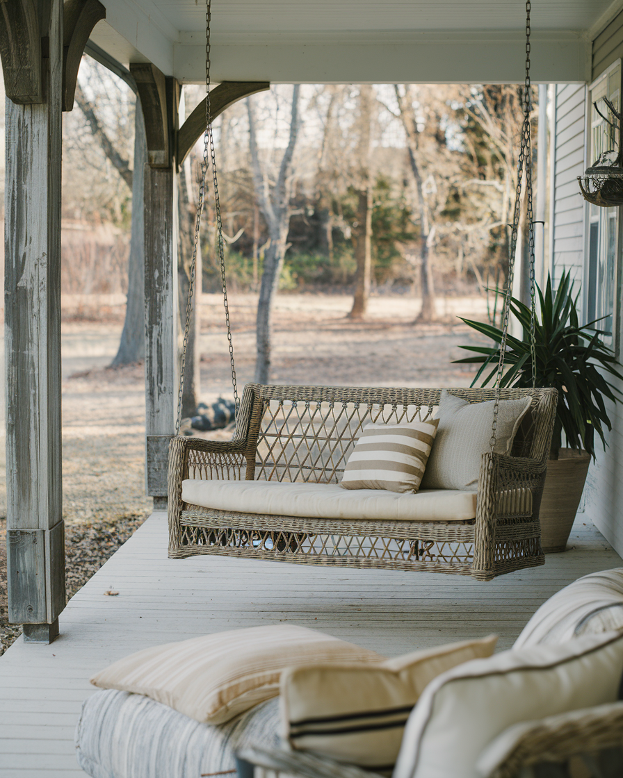 33 Porch Ideas 2025 for Front, Back, and Enclosed Spaces Including Cozy ...