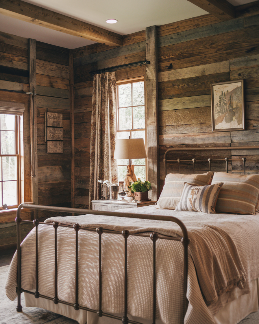 37 Country Bedroom Ideas 2025 – Cozy, Farmhouse Rustic, Romantic ...