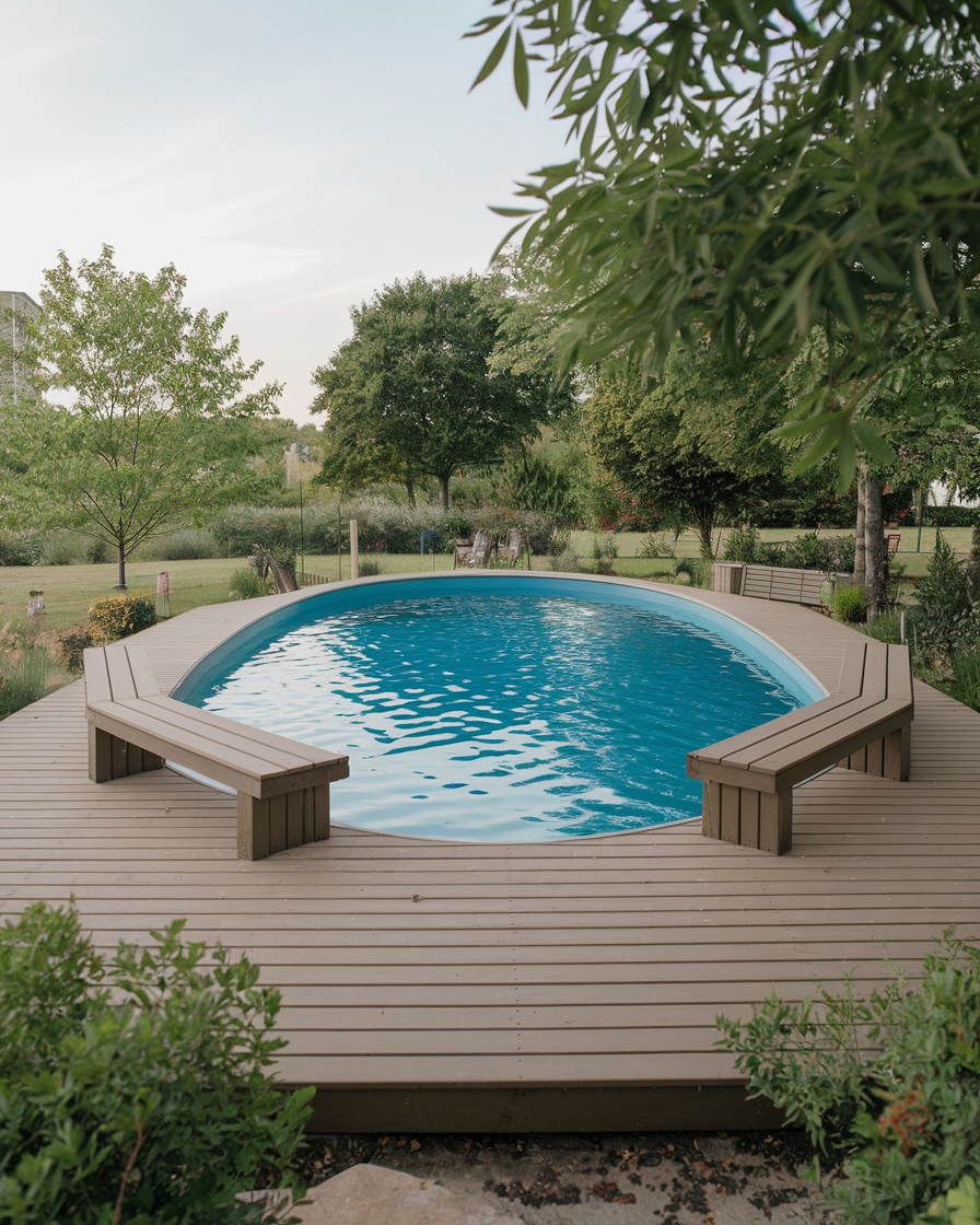 41 Above Ground Pool Deck Ideas 2025 – Stylish, Budget-Friendly & DIY ...