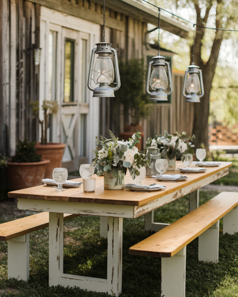 38 Stunning Outdoor Table Decor Ideas 2025 for Garden Parties, Patio ...