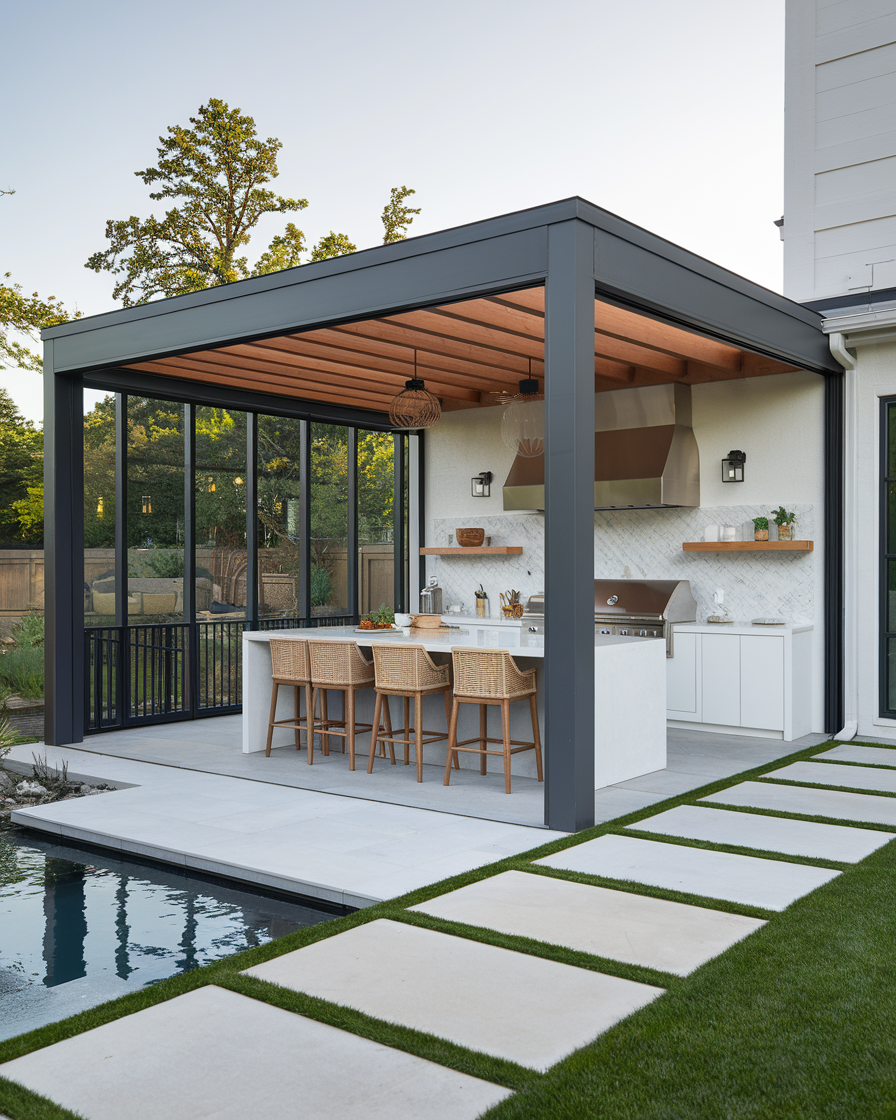 39 Outdoor Kitchen Ideas 2025: Stylish, Modern, Cheap DIY & Small ...