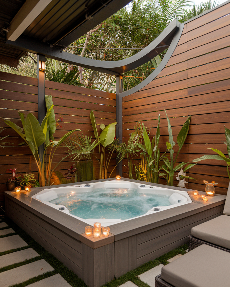 42 Jacuzzi Outdoor Ideas 2025 to Transform Your Backyard Into a Stylish ...