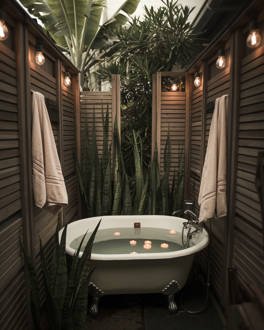 38 Outdoor Bathroom Ideas 2025 – Modern, Rustic & DIY Designs for ...