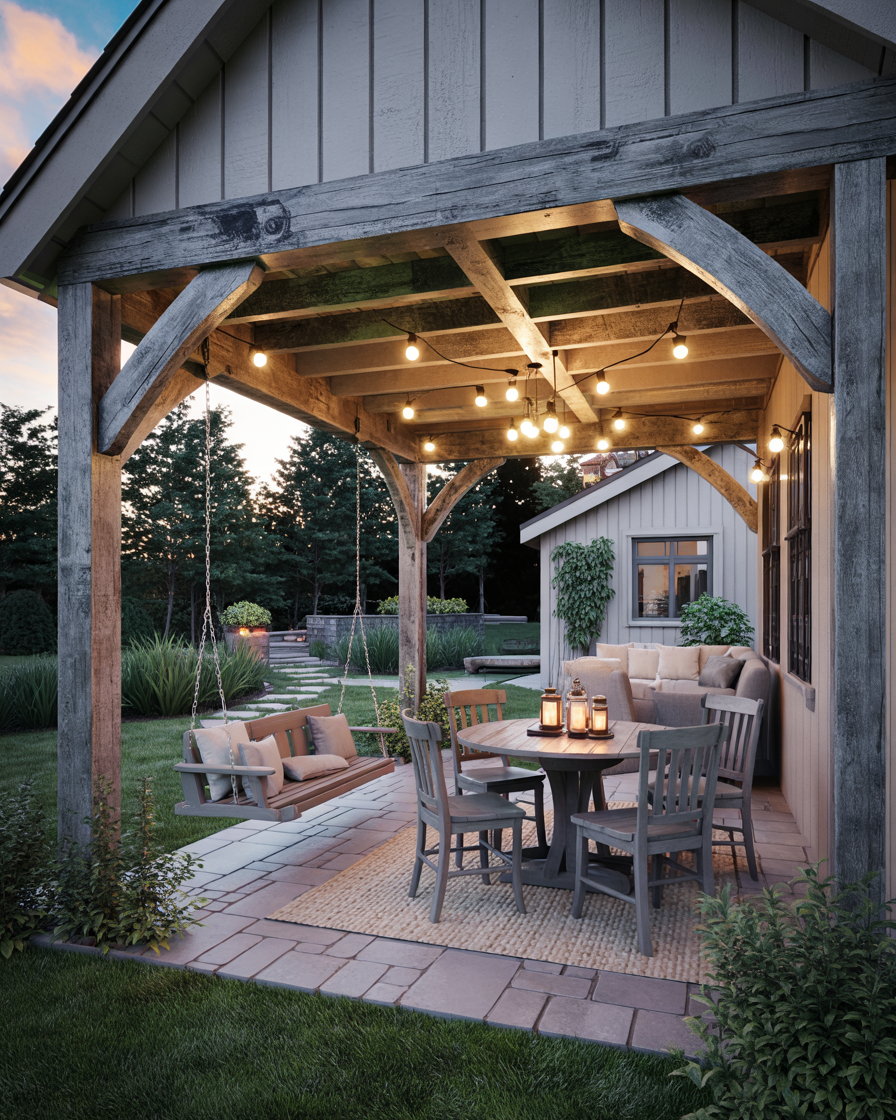 44 Back Patio Ideas 2025 for Cozy, Covered, DIY, Modern, and Budget ...