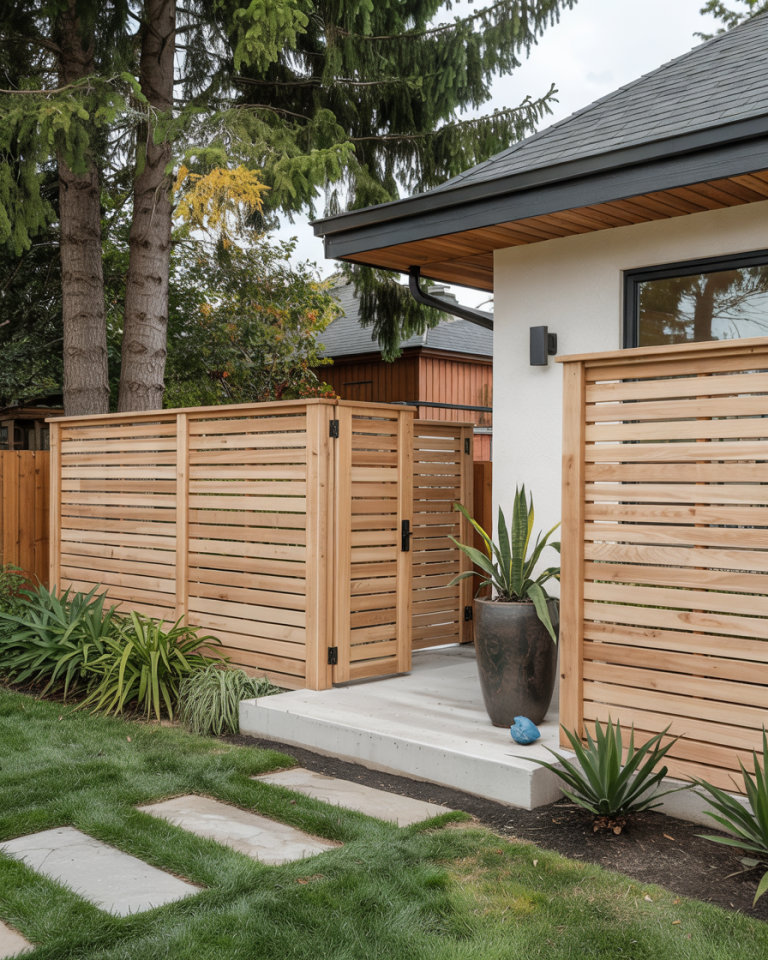 Fence Design Ideas 2025 for Backyard and Front Yard with Creative ...