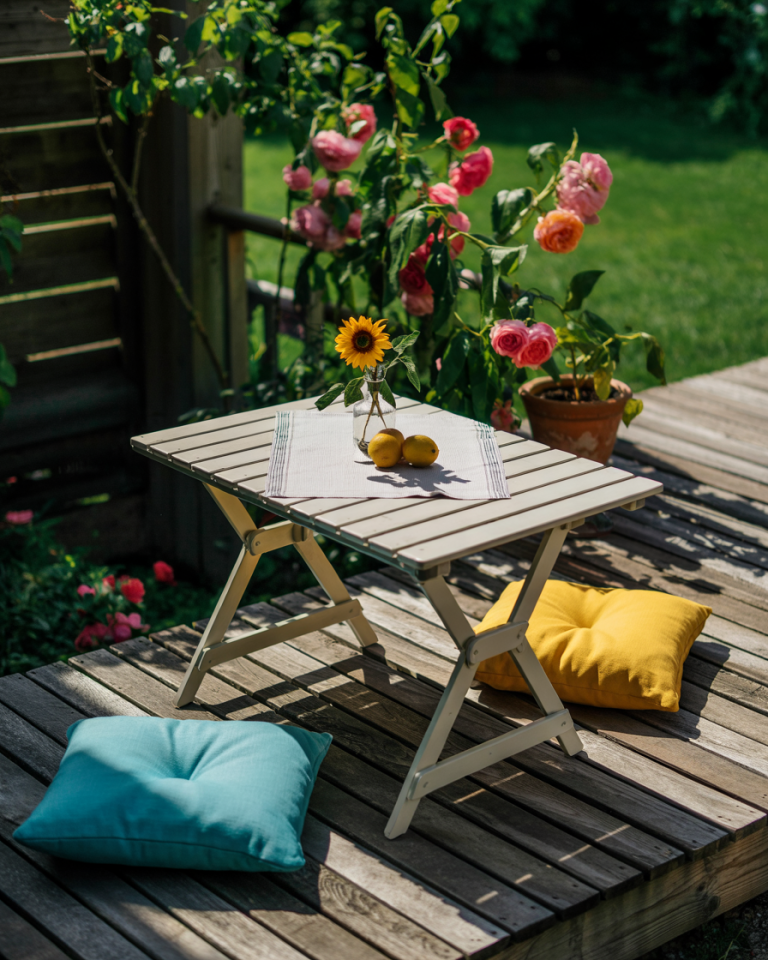 44 Patio Table Ideas for 2025: Unique, Budget-Friendly DIY Designs for ...