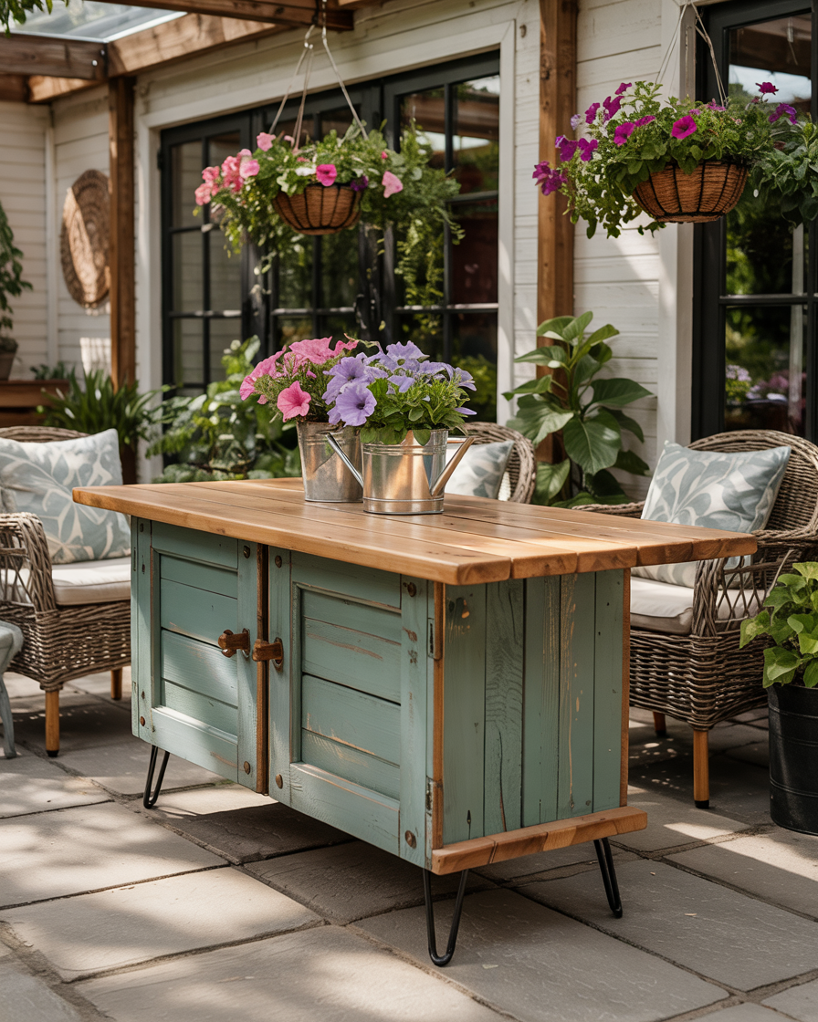 44 Patio Table Ideas for 2025: Unique, Budget-Friendly DIY Designs for ...