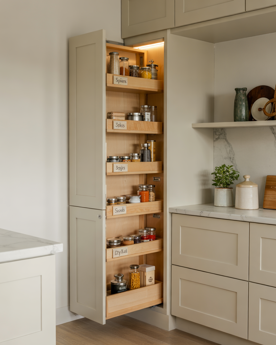 Stylish Pantry Cabinet Ideas 2025 for Small Spaces, DIY Kitchens, and ...