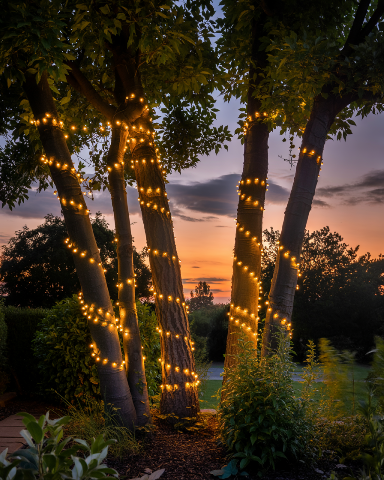 Garden Lighting Ideas 2025: 43 Outdoor DIY, Solar, LED & Modern Styles ...