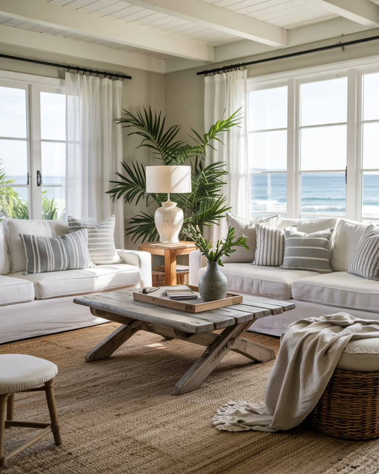 Beach House Decor 2025 – 42 Coastal Style Ideas for Bedrooms, Kitchens ...