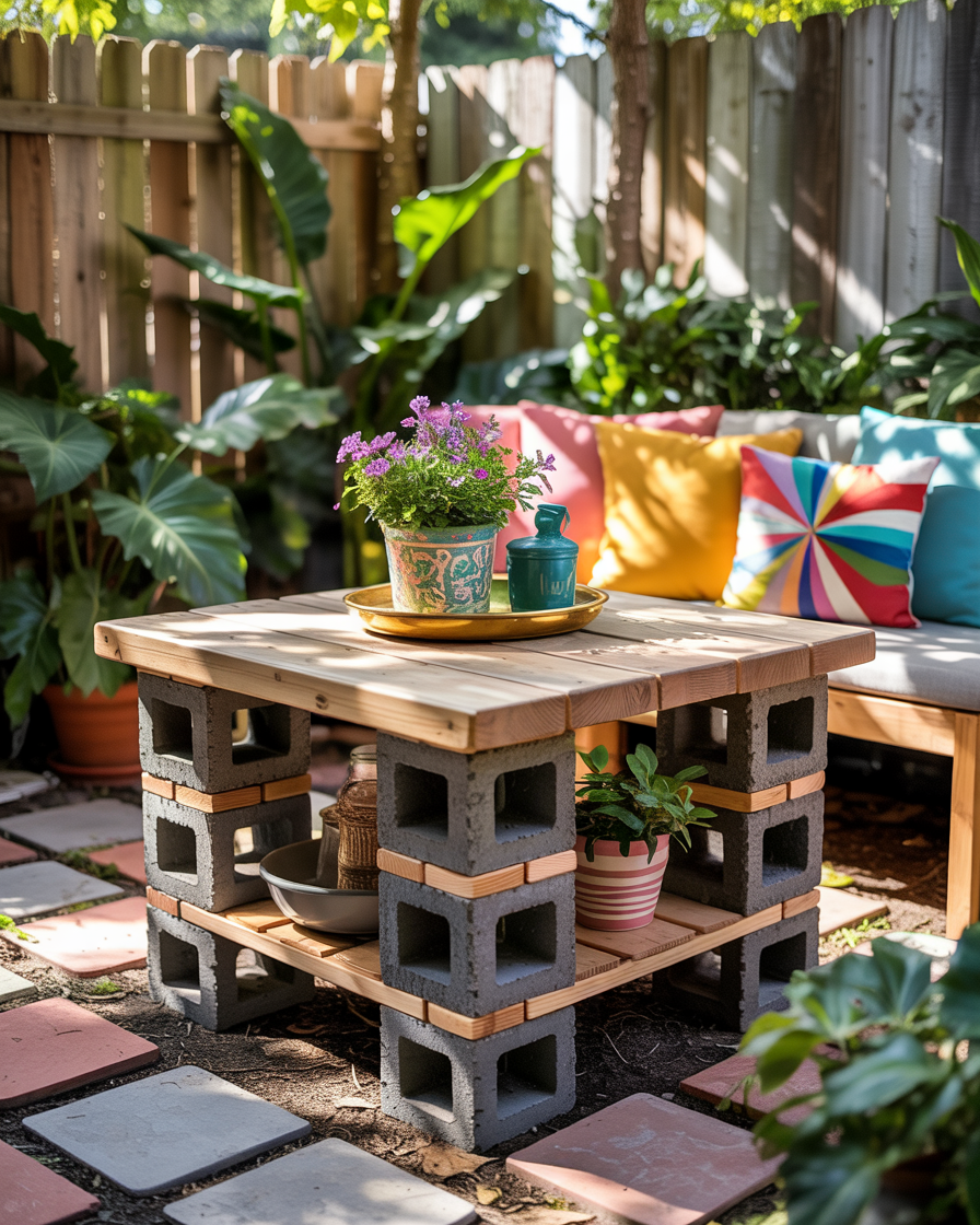44 Patio Table Ideas for 2025: Unique, Budget-Friendly DIY Designs for ...