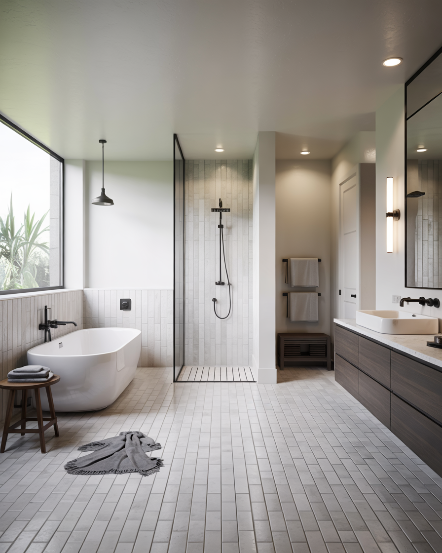 45 Bathroom Trends for 2025: Master & Small Ideas, Tile Designs ...