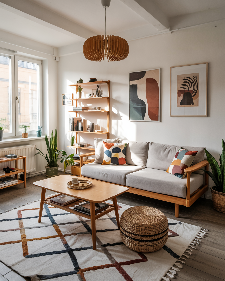 Mid Century Modern Living Room 2025 ideas with cozy retro layouts and ...