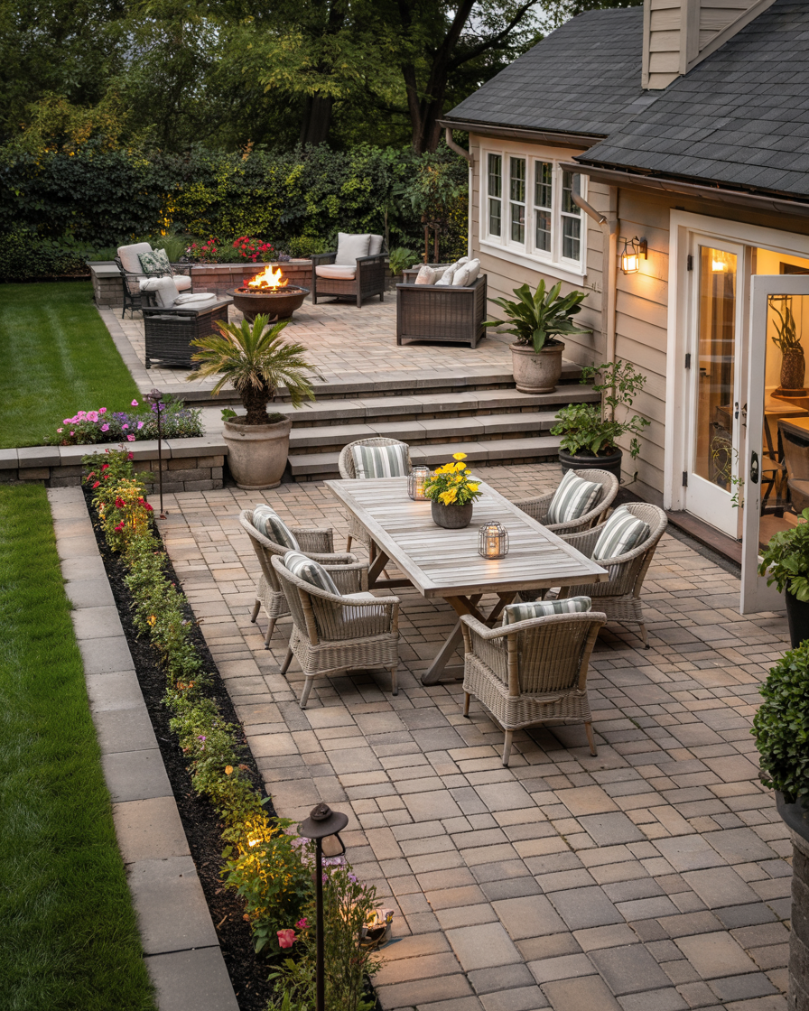44 Back Patio Ideas 2025 for Cozy, Covered, DIY, Modern, and Budget ...