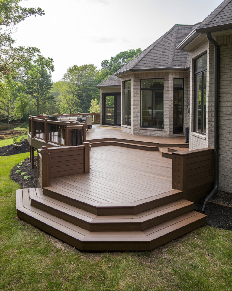 30 Backyard Deck Ideas 2025 for DIY Builds, Pools, Hot Tubs, Stairs ...