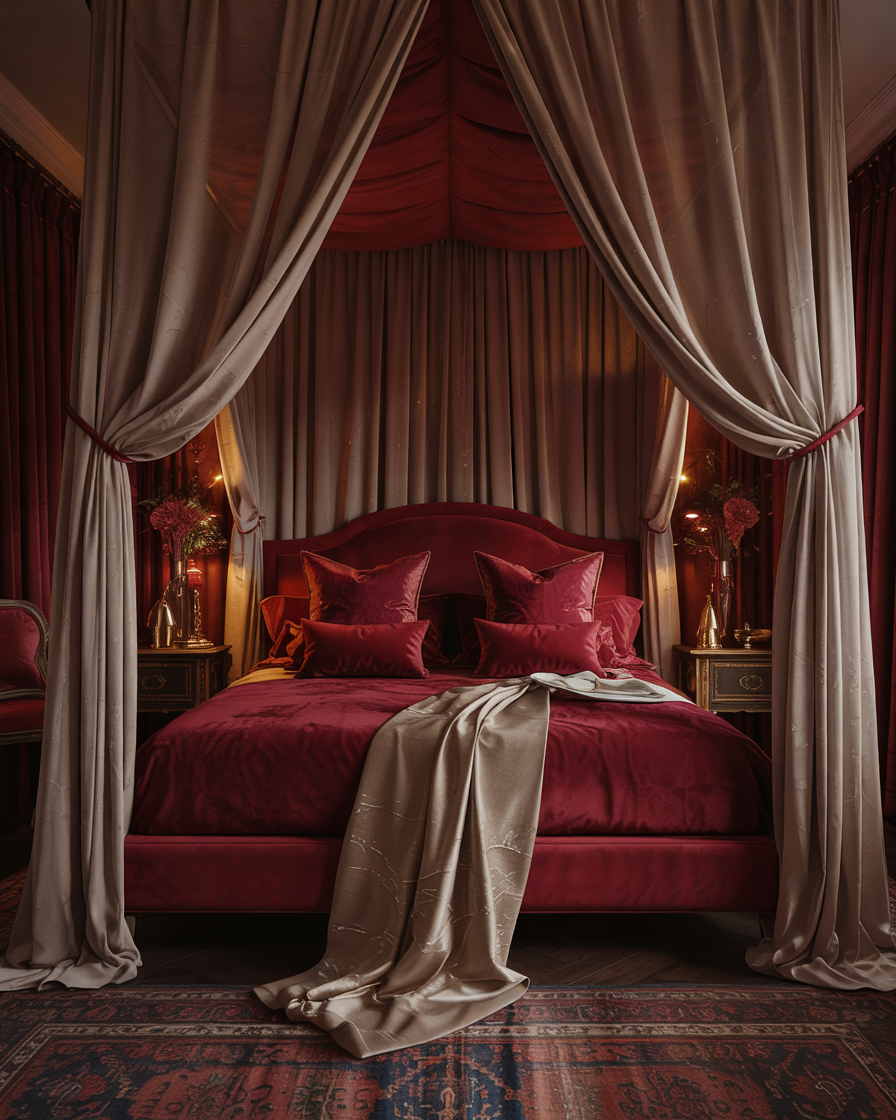 36 Red Bedroom 2025 ideas with cozy decor, bold colors, aesthetic walls ...