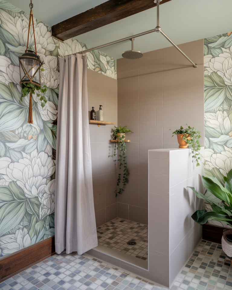 29 Half Wall Shower Ideas 2025 for Walk-In Designs, Master Baths, and ...