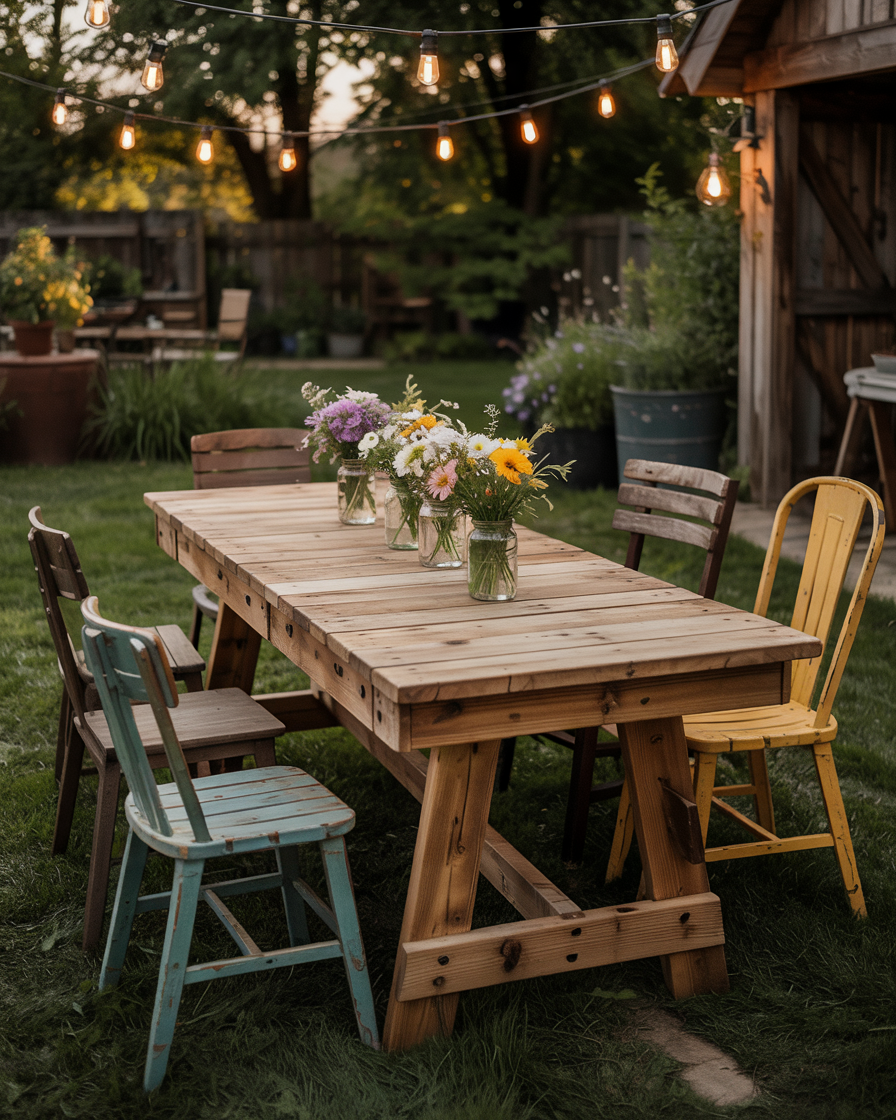 44 Patio Table Ideas for 2025: Unique, Budget-Friendly DIY Designs for ...